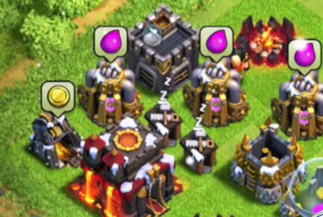 Mines/Collectors Level 12 Christmas Update Sneak Peak 2 - COC Strategy